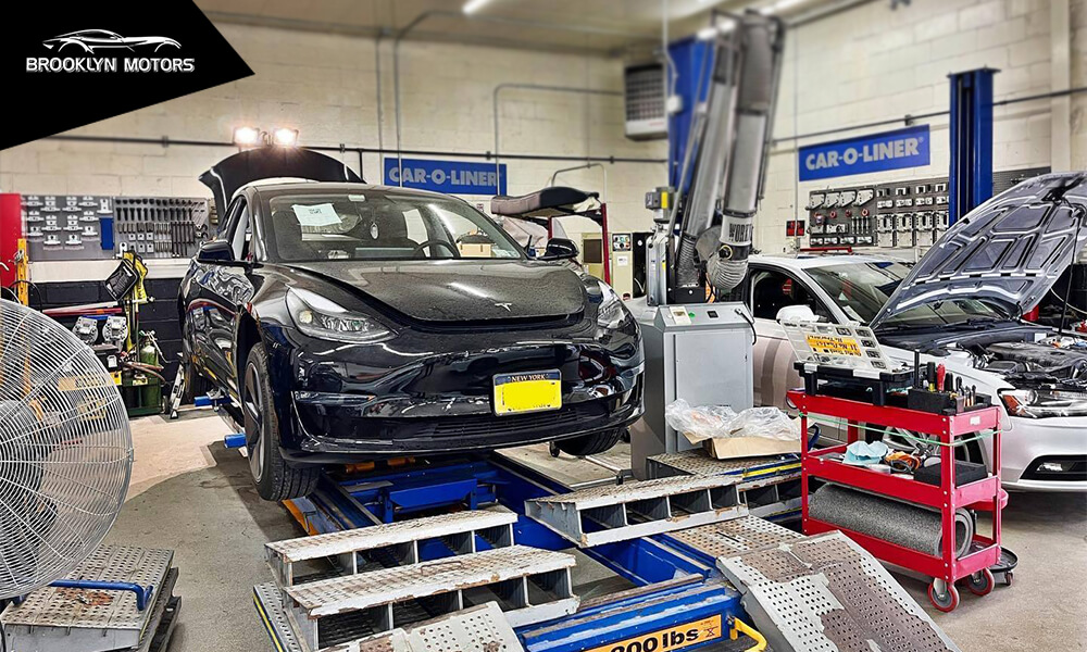 Inside the Tesla Collision Center: A Peek into the Future of Auto Repair